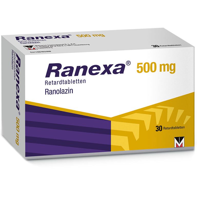Ranexa® 500 mg 30 St mit dem E-Rezept kaufen - Shop Apotheke