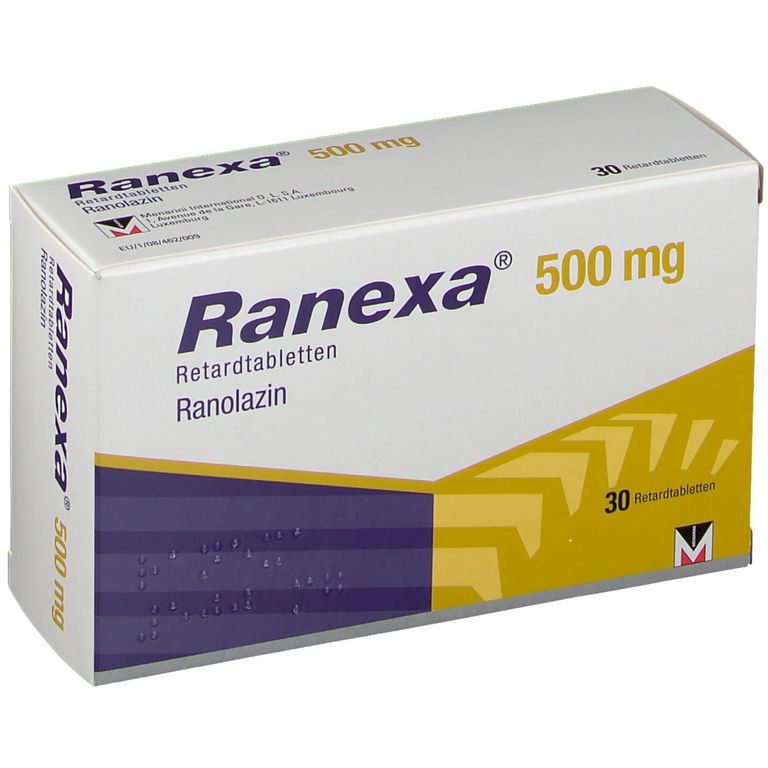 Ranexa® 500 mg 30 St mit dem E-Rezept kaufen - Shop Apotheke