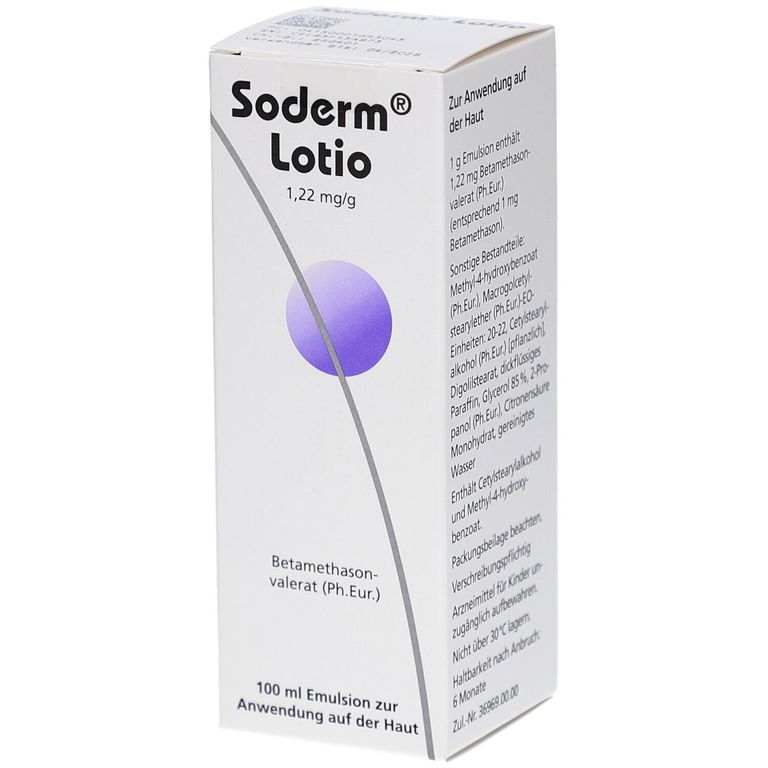 Soderm® Lotio 1,22 mg/g 100 ml mit dem E-Rezept kaufen - Shop Apotheke