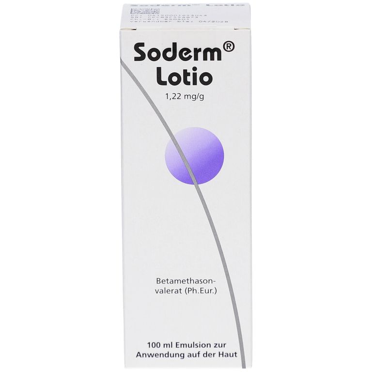 Soderm® Lotio 1,22 mg/g 100 ml mit dem E-Rezept kaufen - Shop Apotheke
