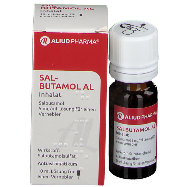 Salbutamol AL Inhalat 10 ml mit dem E-Rezept kaufen - Shop Apotheke