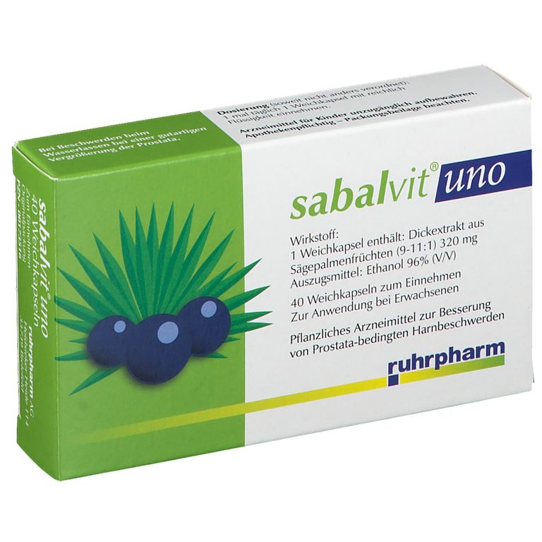 Sabalvit Uno Kapseln 40 St - Shop Apotheke
