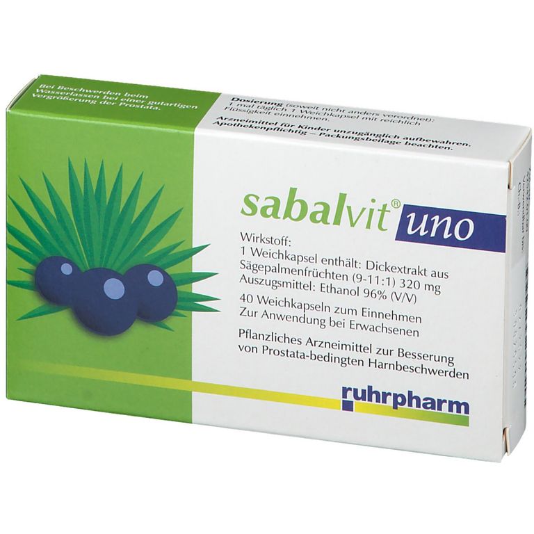 Sabalvit Uno Kapseln 40 St - Shop Apotheke