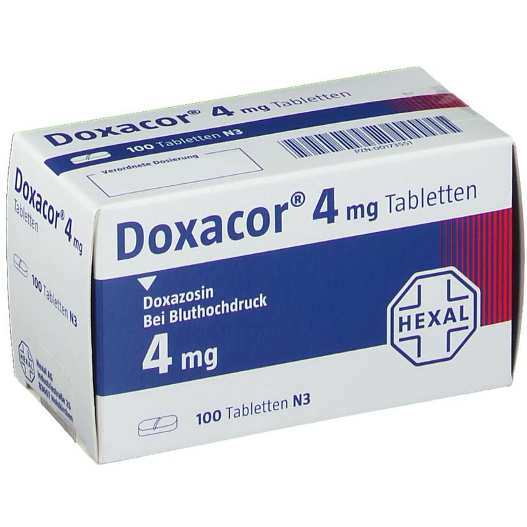 Doxacor® 4 mg 100 St mit dem E-Rezept kaufen - Shop Apotheke