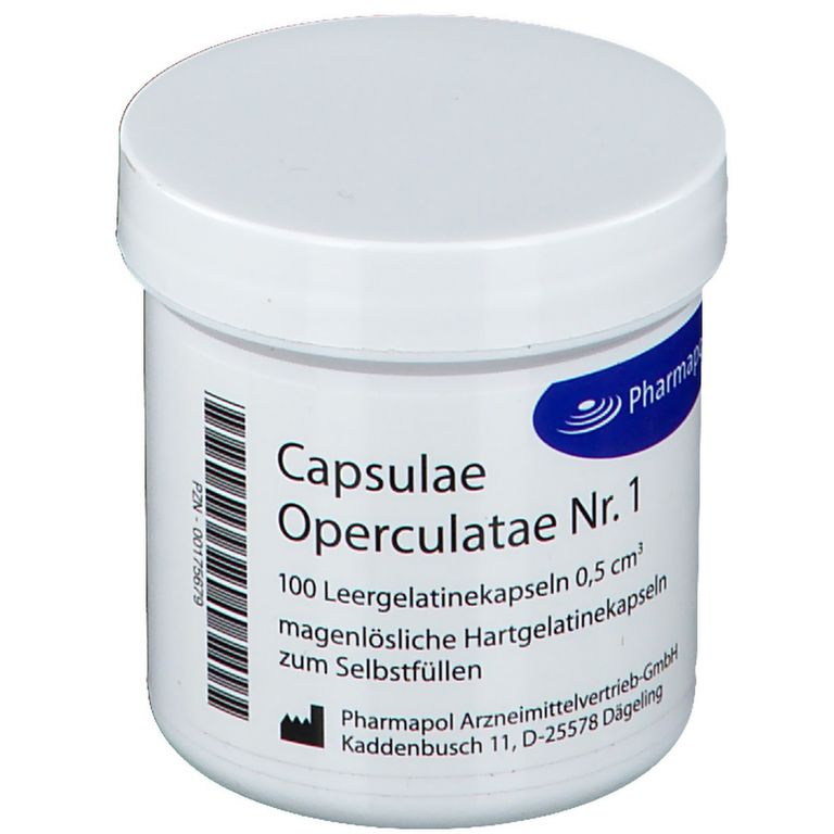 Capsulae Operculatae Kapseln Nr. 1 0,5 100 St - Shop Apotheke