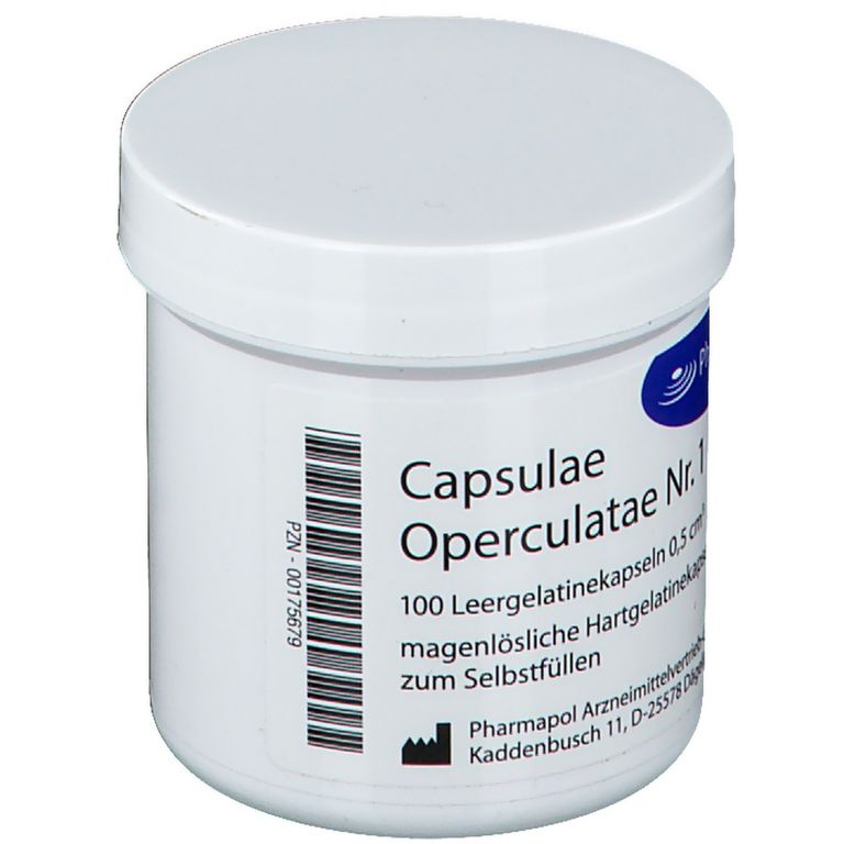 Capsulae Operculatae Kapseln Nr. 1 0,5 100 St - Shop Apotheke