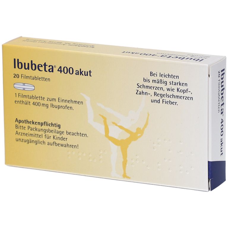 Ibubeta® 400 akut 20 St - Shop Apotheke