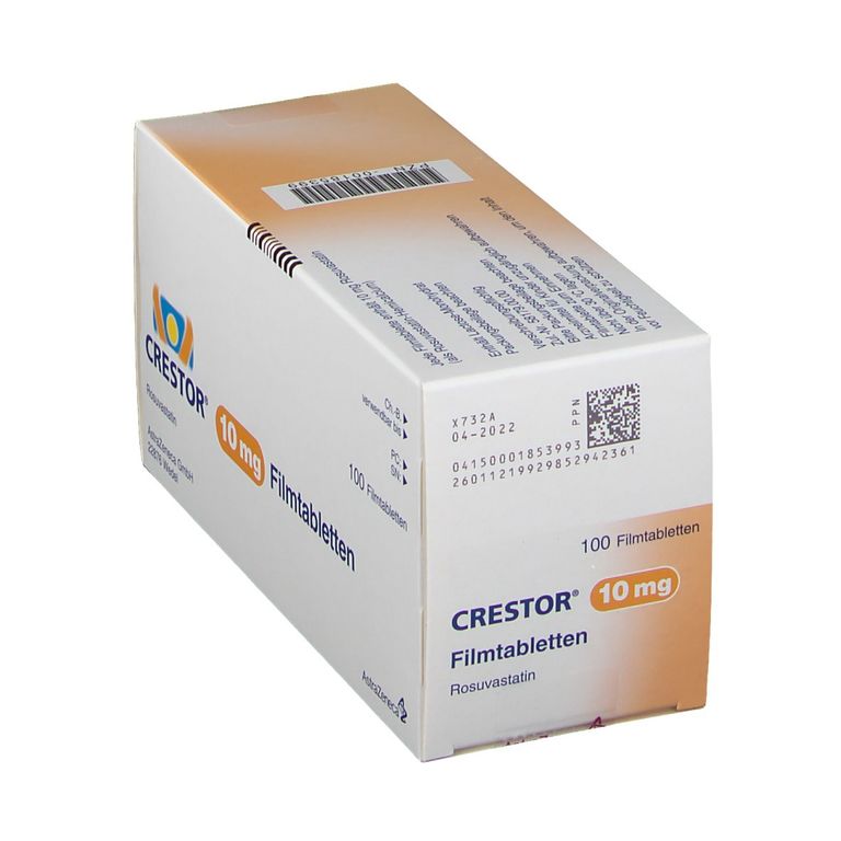 Crestor® 10 mg 100 St mit dem E-Rezept kaufen - Shop Apotheke