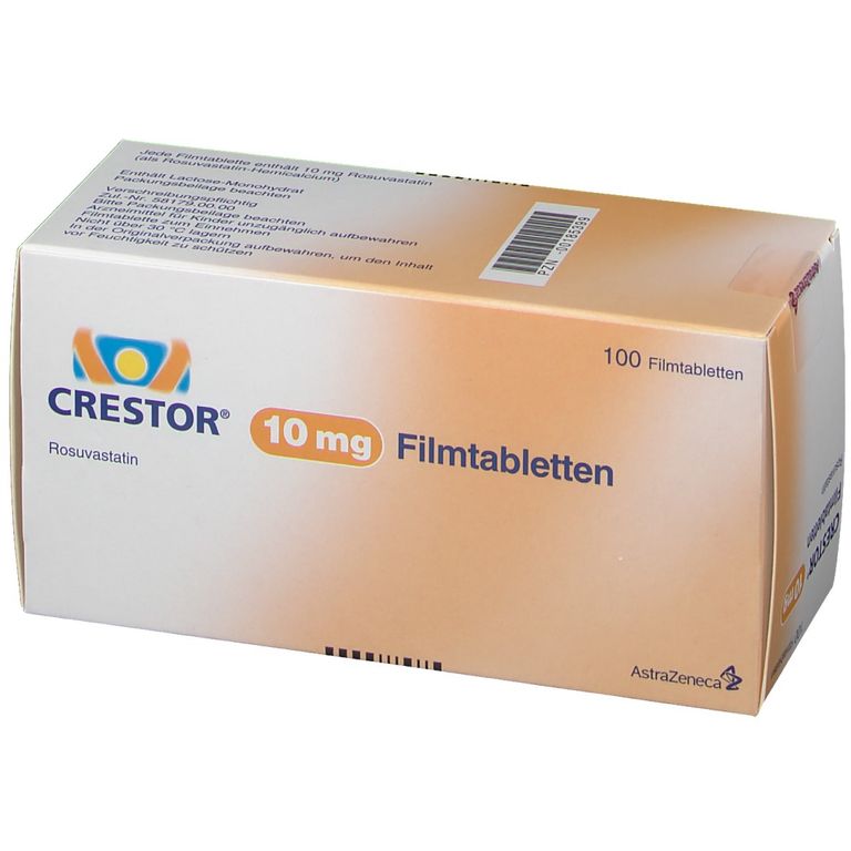 Crestor® 10 mg 100 St mit dem E-Rezept kaufen - Shop Apotheke