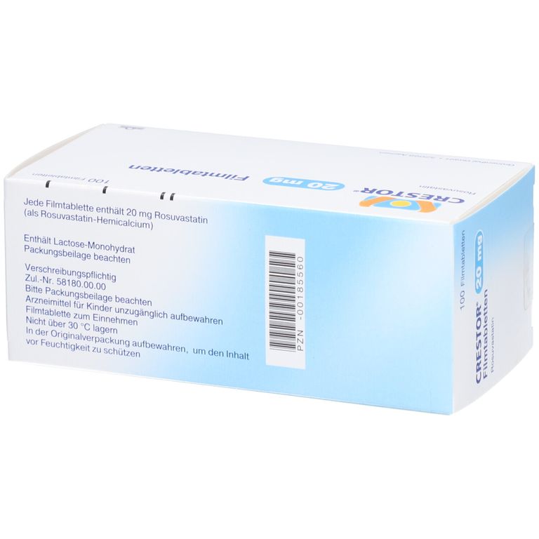 Crestor® 20 mg 100 St mit dem E-Rezept kaufen - Shop Apotheke