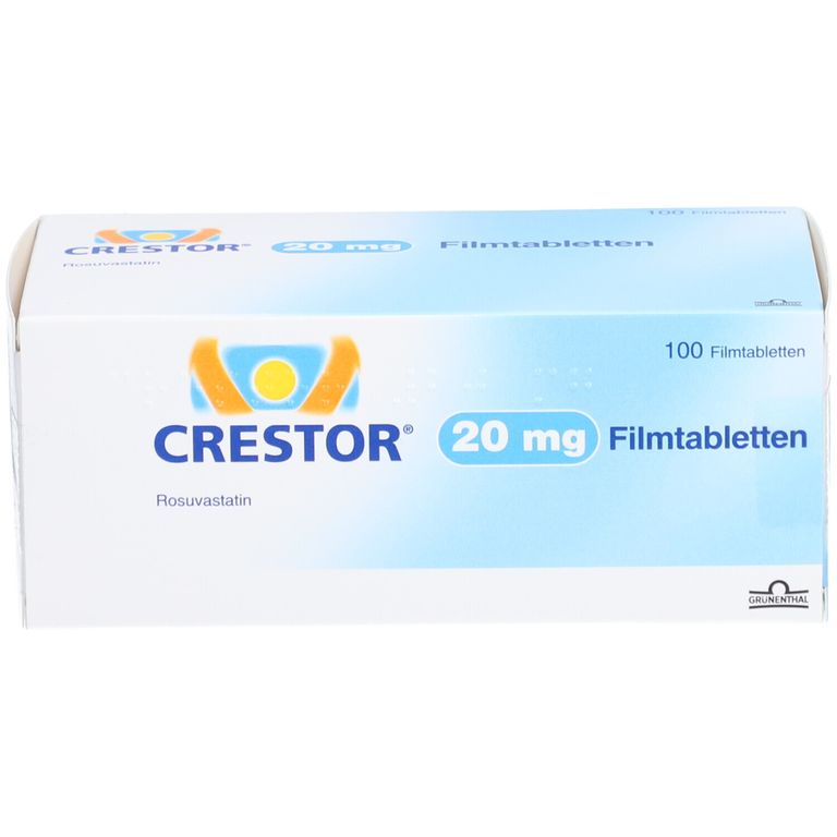 Crestor® 20 mg 100 St mit dem E-Rezept kaufen - Shop Apotheke
