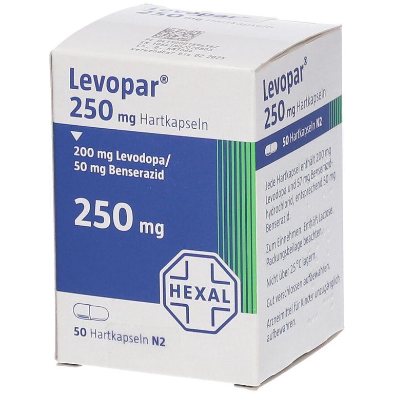 Levopar® 250 mg 50 St mit dem E-Rezept kaufen - Shop Apotheke
