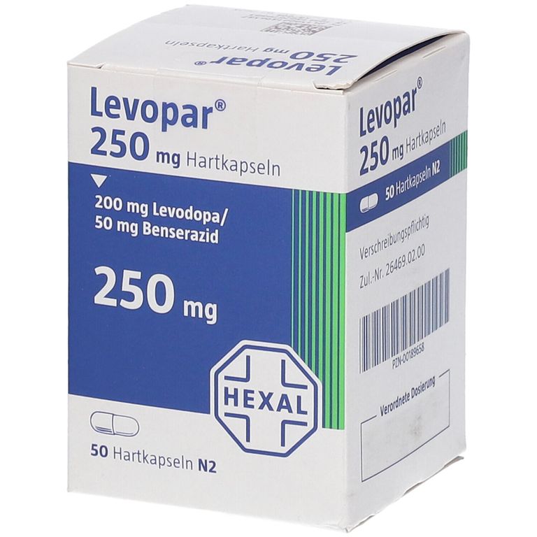 Levopar® 250 mg 50 St mit dem E-Rezept kaufen - Shop Apotheke