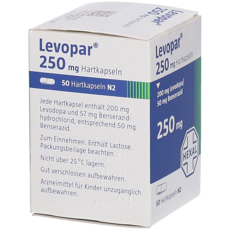 Levopar® 250 mg 50 St mit dem E-Rezept kaufen - Shop Apotheke