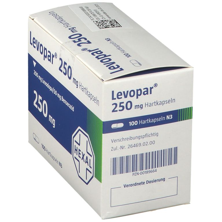 Levopar® 250 mg 100 St mit dem E-Rezept kaufen - Shop Apotheke