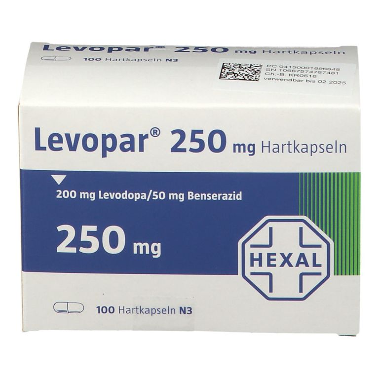 Levopar® 250 mg 100 St mit dem E-Rezept kaufen - Shop Apotheke