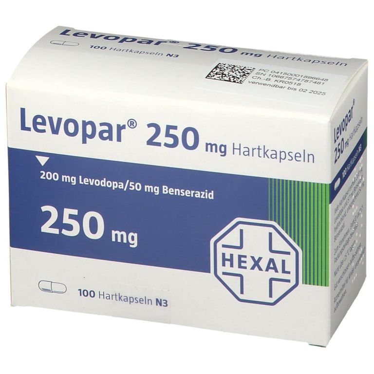 Levopar® 250 mg 100 St mit dem E-Rezept kaufen - Shop Apotheke