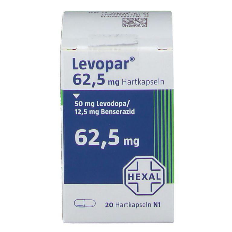 Levopar® 62,5 mg 20 St mit dem E-Rezept kaufen - Shop Apotheke