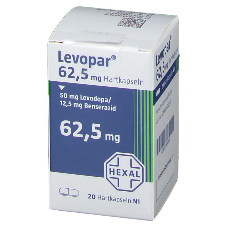 Levopar® 62,5 mg 20 St mit dem E-Rezept kaufen - Shop Apotheke