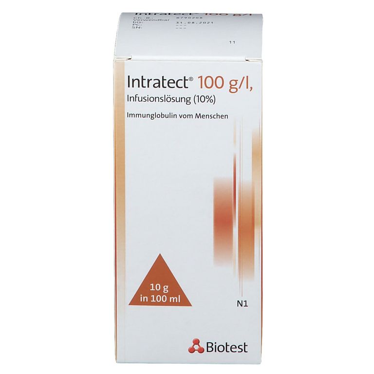 Intratect® 100 g/l 100 ml mit dem E-Rezept kaufen - Shop Apotheke
