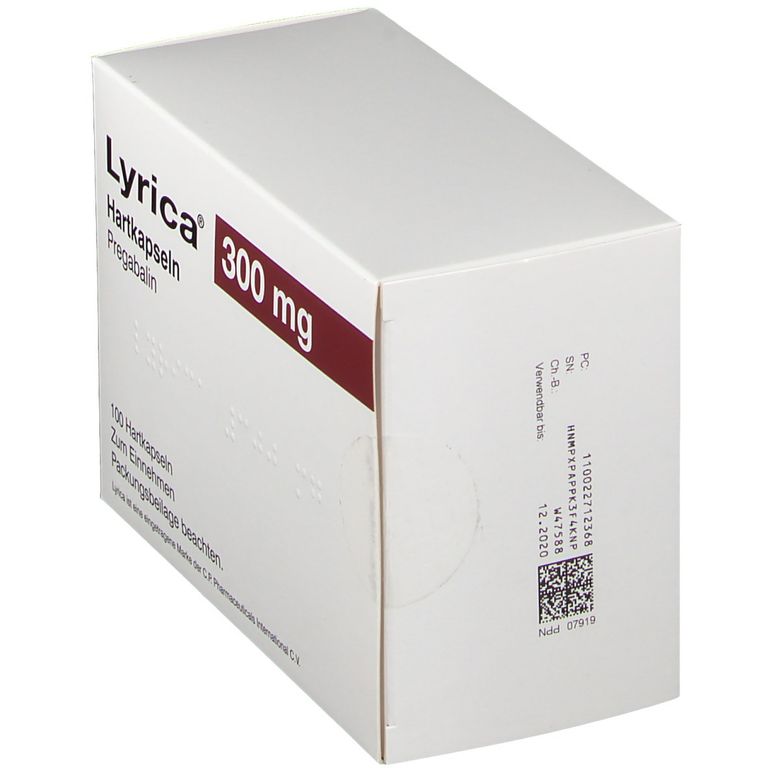 Lyrica 300 mg 100 St mit dem E-Rezept kaufen - SHOP APOTHEKE