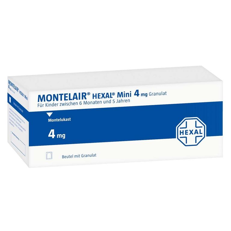 MONTELAIR® HEXAL® Mini 4 mg 28 St mit dem E-Rezept kaufen - Shop Apotheke