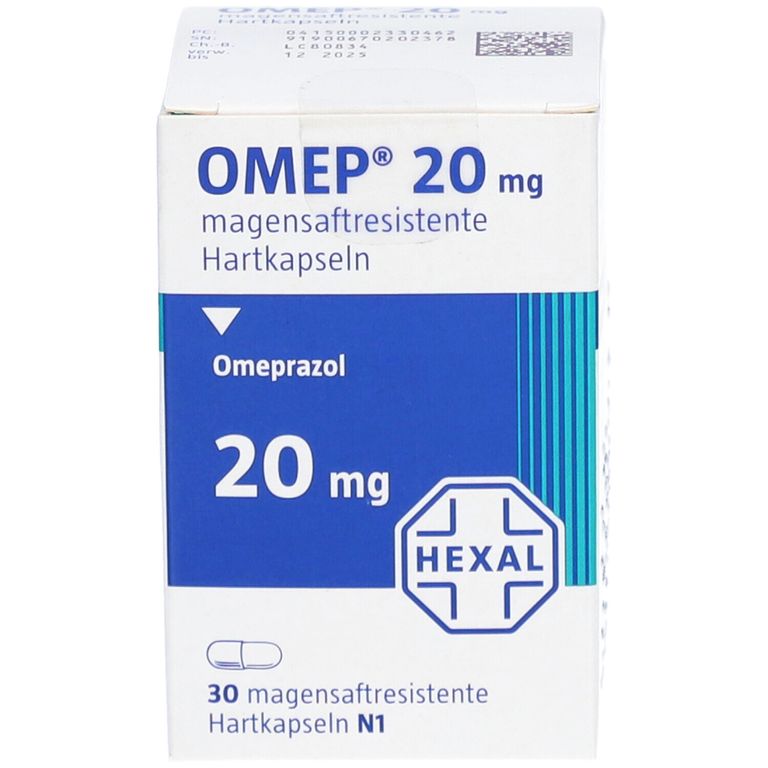 OMEP® 20 mg 30 St mit dem E-Rezept kaufen - Shop Apotheke
