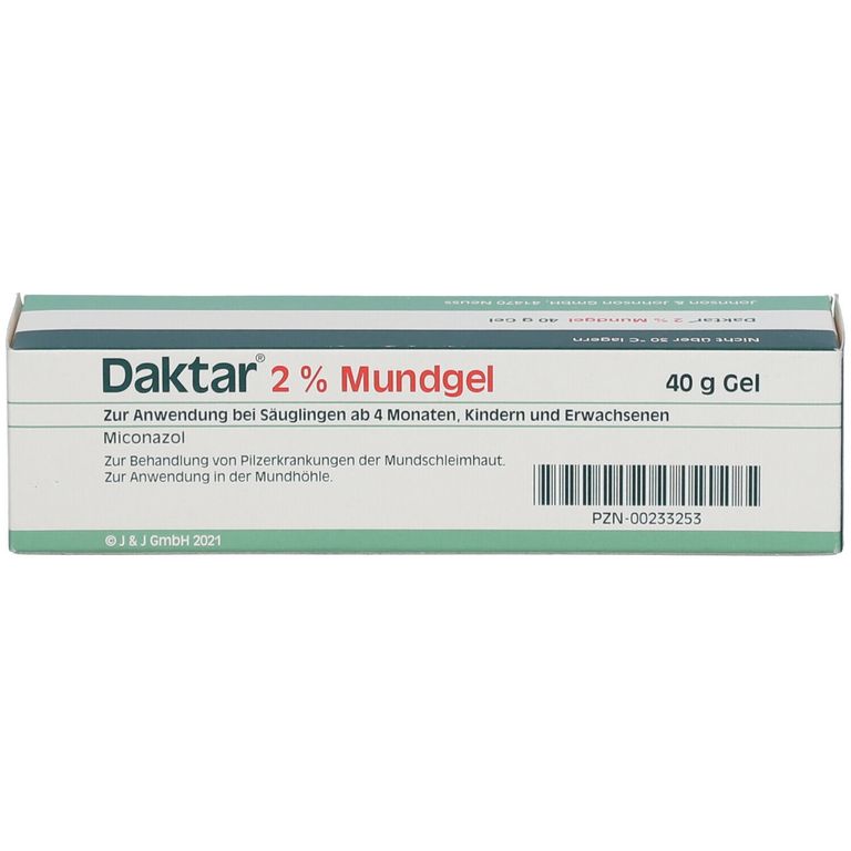 Daktar 2 % Mundgel 40 g - Shop Apotheke