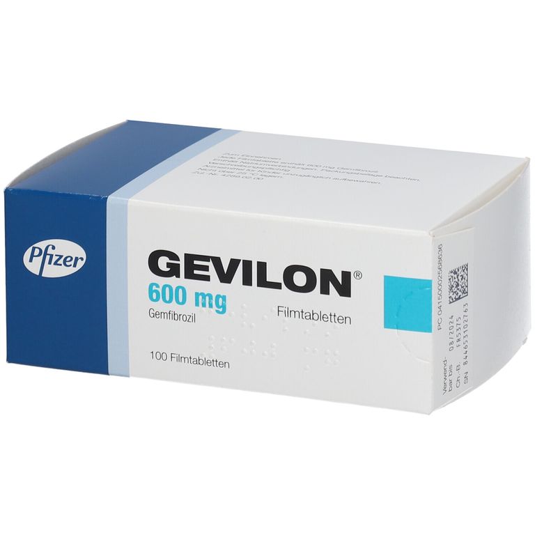 GEVILON® 600 mg 100 St mit dem E-Rezept kaufen - Shop Apotheke