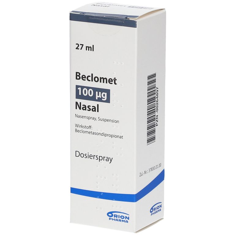 Beclomet 100 ug Nasal 27 ml mit dem E-Rezept kaufen - Shop Apotheke