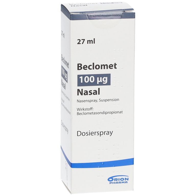 Beclomet 100 ug Nasal 27 ml mit dem E-Rezept kaufen - Shop Apotheke