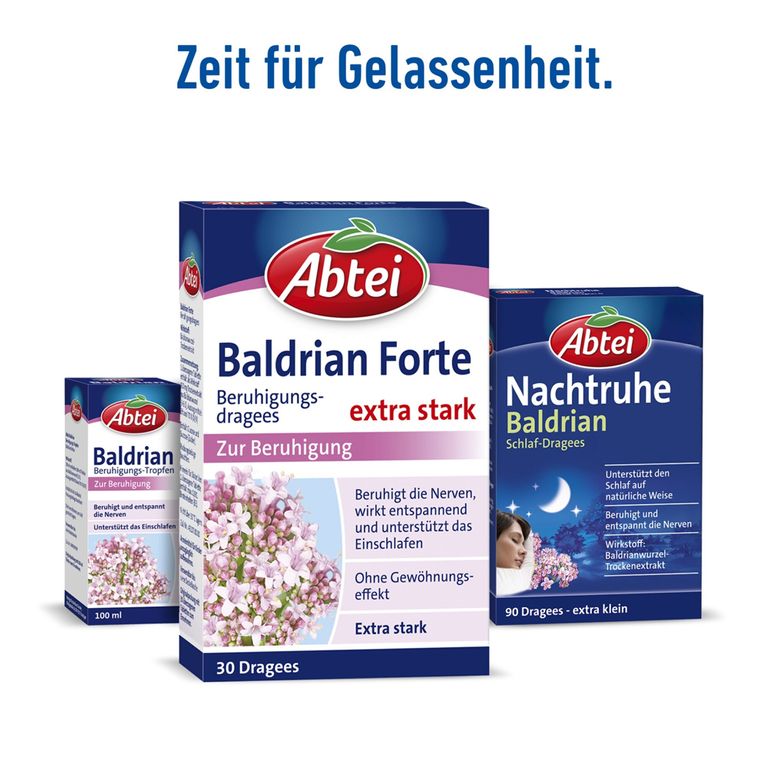 Abtei Baldrian Forte Beruhigungsdragees 30 St - Shop Apotheke