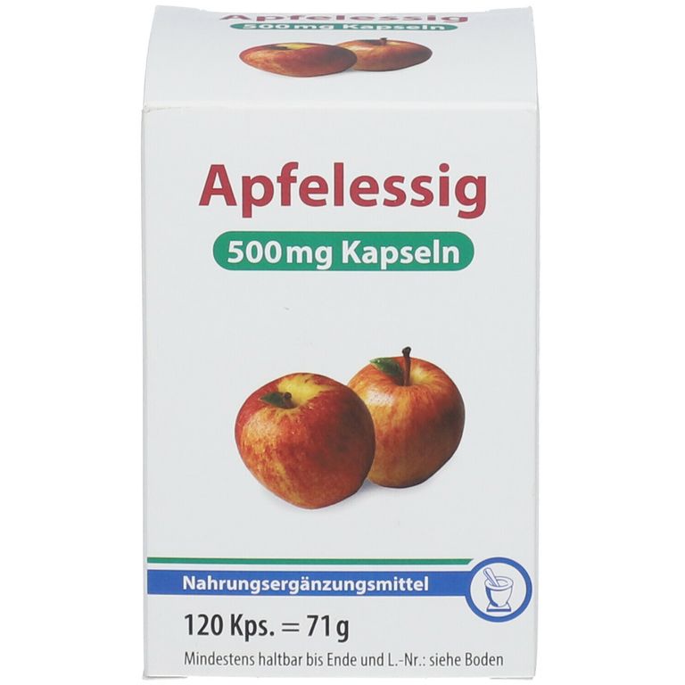 Apfelessig 500 Kapseln 120 St - Shop Apotheke