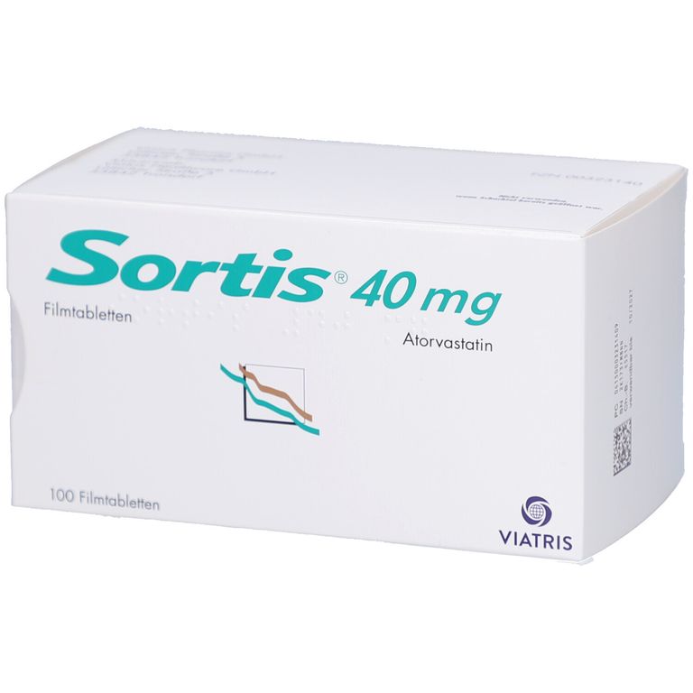 Sortis® 40 mg 100 St mit dem E-Rezept kaufen - Shop Apotheke