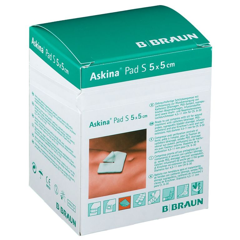 Askina® Pad S 5 x 5 cm 30 St - Shop Apotheke