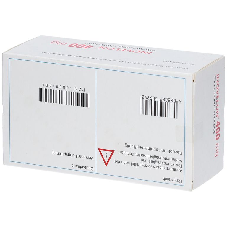 Inovelon Eisai 400 mg 50 St mit dem E-Rezept kaufen - Shop Apotheke