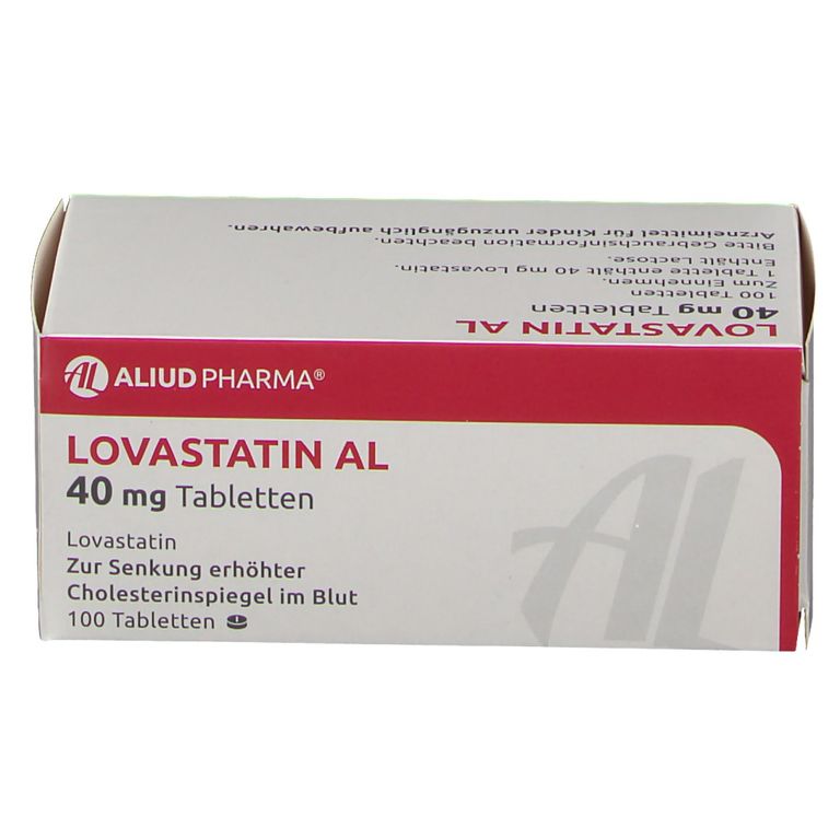 Lovastatin AL 40 mg 100 St mit dem E-Rezept kaufen - Shop Apotheke