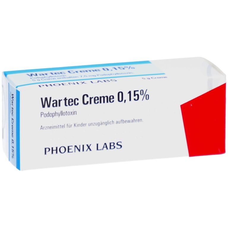 Wartec® Creme 0,15% 5 g mit dem E-Rezept kaufen - Shop Apotheke