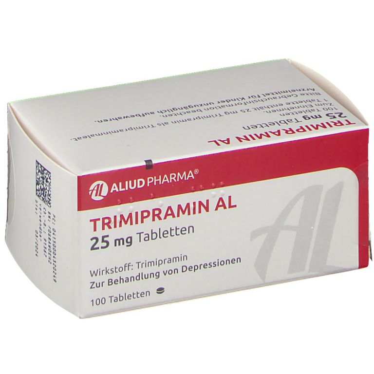 Trimipramin AL 25 mg 100 St mit dem E-Rezept kaufen - Shop Apotheke