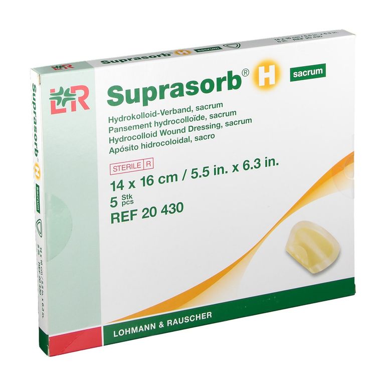 Suprasorb® H 14 cm x 16 cm sacrum 5 St - Shop Apotheke