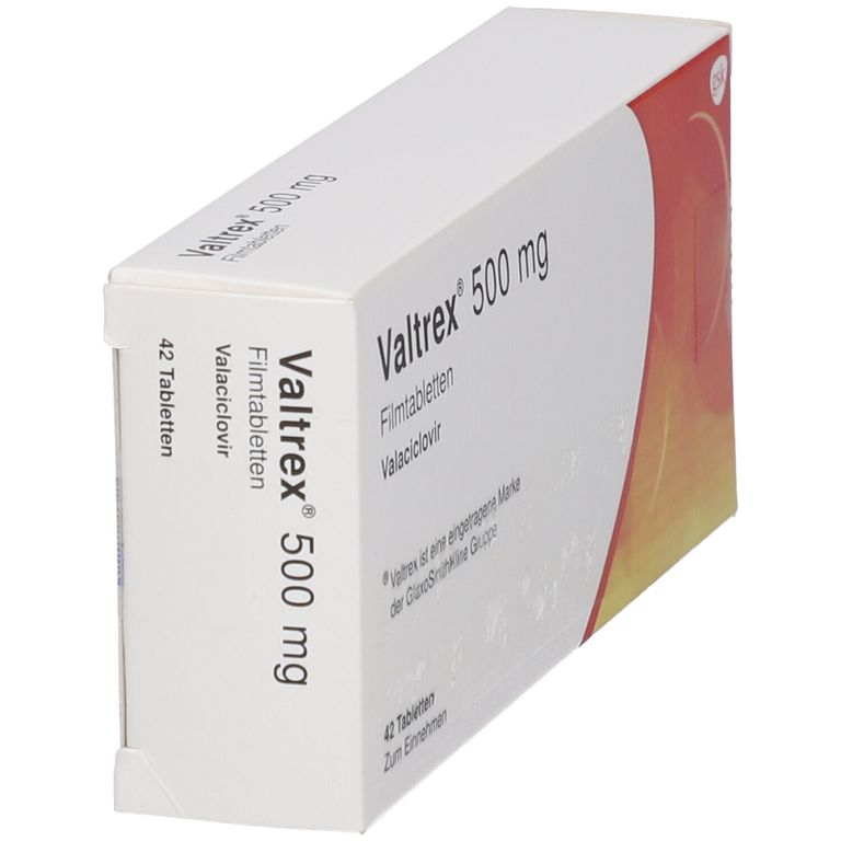 Valtrex 500 mg 42 St mit dem E-Rezept kaufen - Shop Apotheke