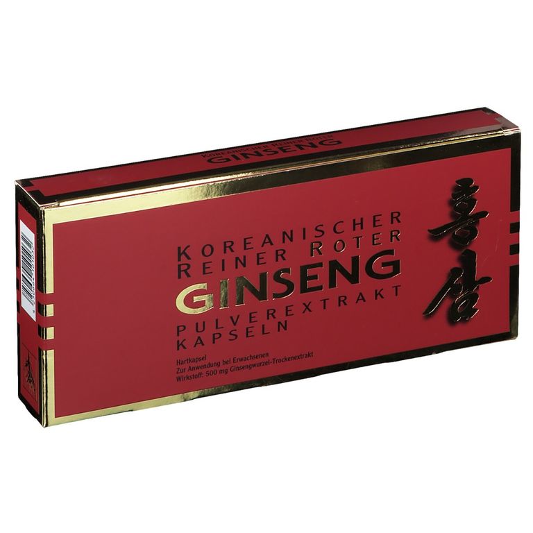 Roter Ginseng Extrakt Kapseln 90 St Shop Apotheke