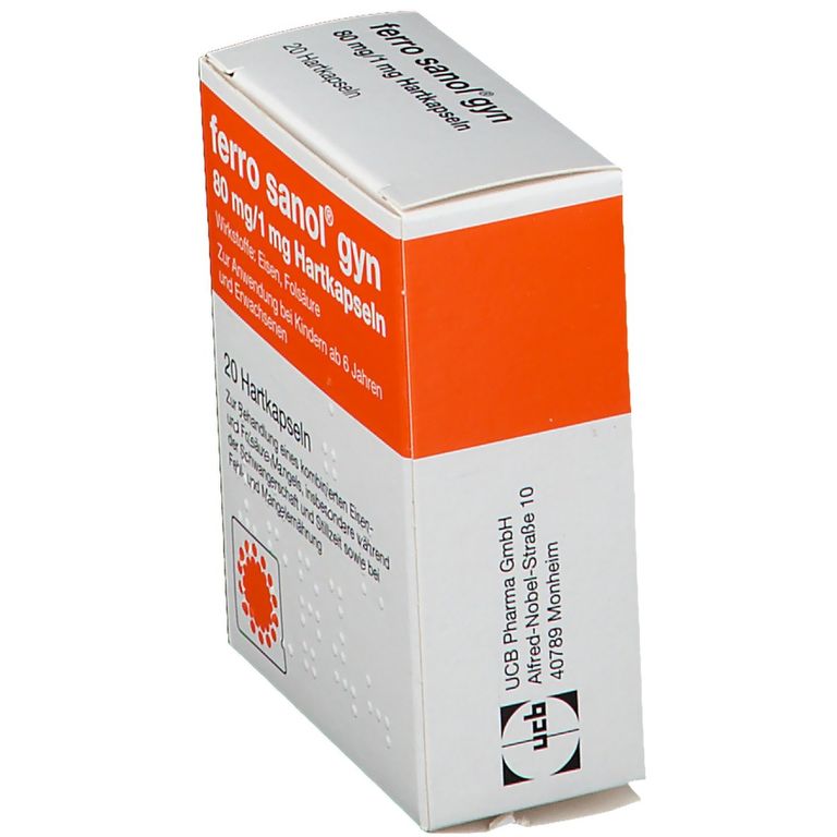 ferro sanol® gyn Kapseln 20 St - Shop Apotheke