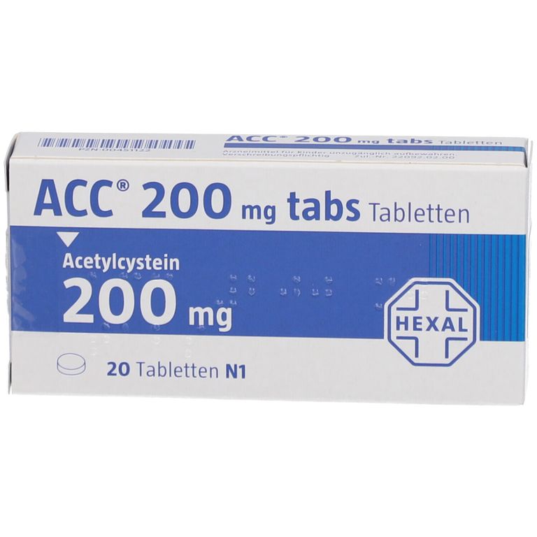 ACC® 200 mg tabs 20 St mit dem E-Rezept kaufen - Shop Apotheke