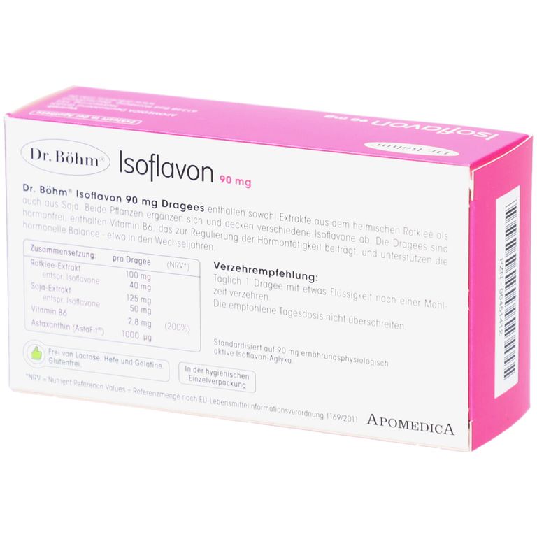 Dr. Böhm® Isoflavon 90 mg 60 St - Shop Apotheke