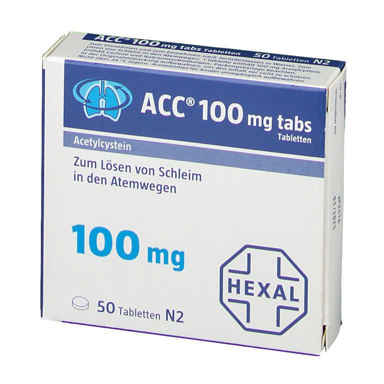 ACC® 100 mg tabs 50 St - Shop Apotheke