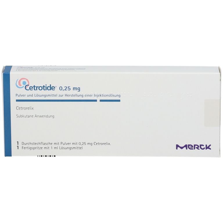 Cetrotide® 0,25 mg 1 St mit dem E-Rezept kaufen - Shop Apotheke