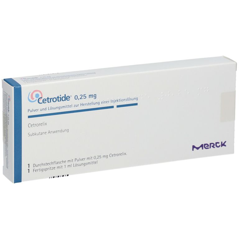 Cetrotide® 0,25 mg 1 St mit dem E-Rezept kaufen - Shop Apotheke