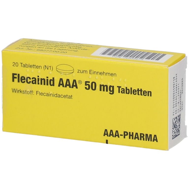 Flecainid AAA® 50 mg 20 St mit dem E-Rezept kaufen - Shop Apotheke