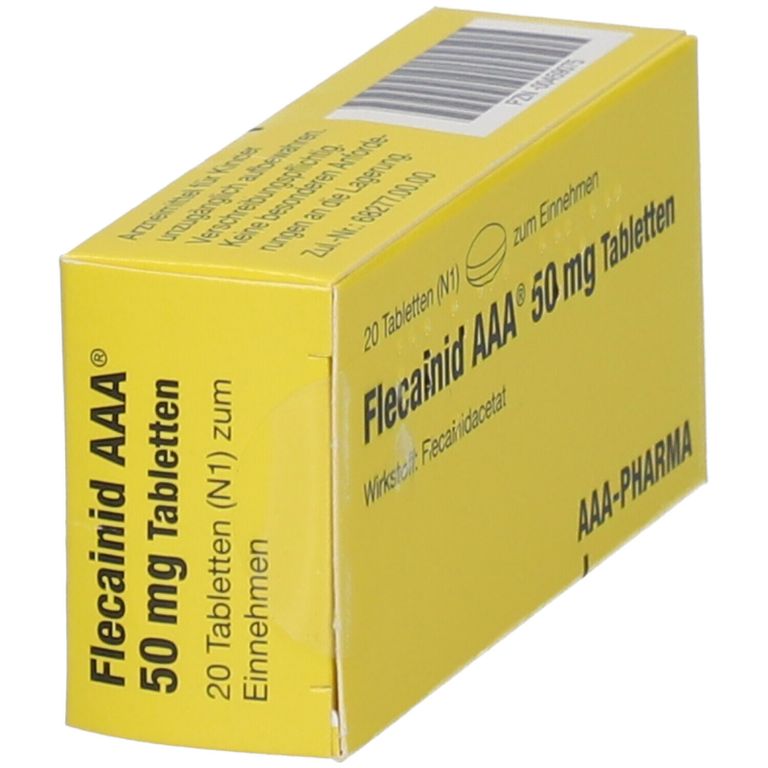 Flecainid AAA® 50 mg 20 St mit dem E-Rezept kaufen - Shop Apotheke